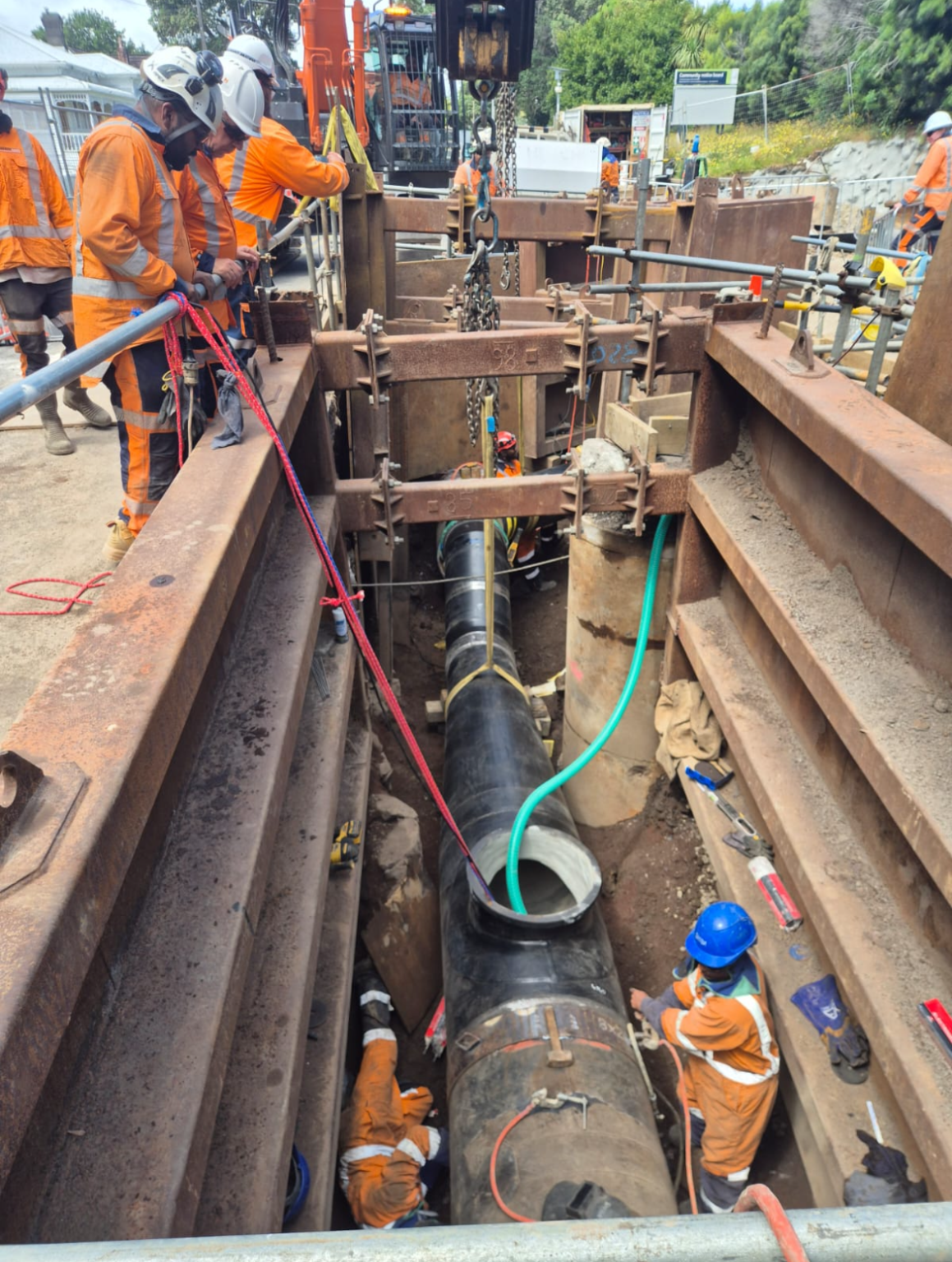 Concrete Lined Steel Holdings – Olsen Welding